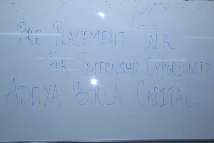 Pre Placement Talk by Aditya Birla - GSCC